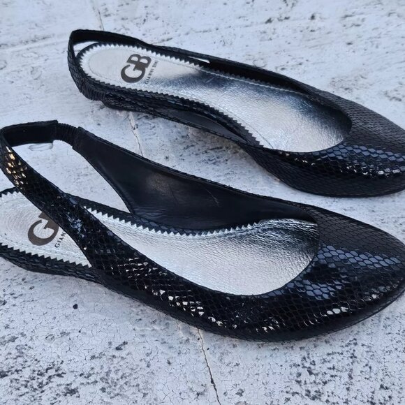 Gianni Bini | Shoes | Gianni Bini Women Shoes Flat Sandal Black Leather ...